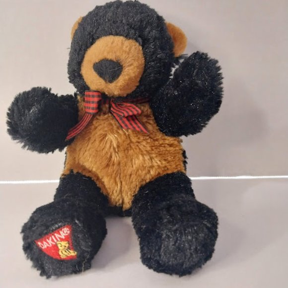 Dakin | Toys | Vintage Dakin Black And Brown Bear Plush | Poshmark